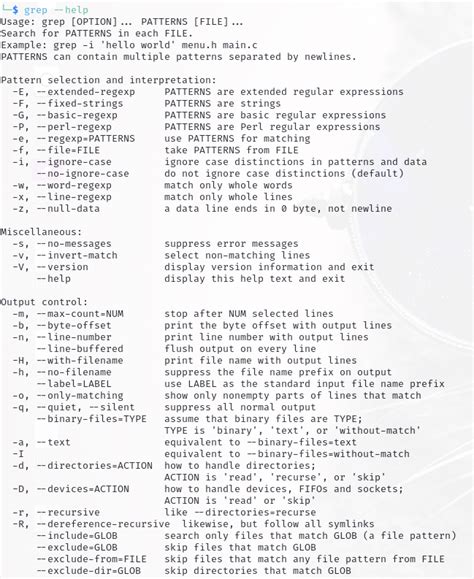 Grep Command Linux Of Bob218 By Bob218 Medium