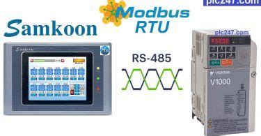 Samkoon HMI Modbus RTU INVT GD20 Tutorial Plc247 Com