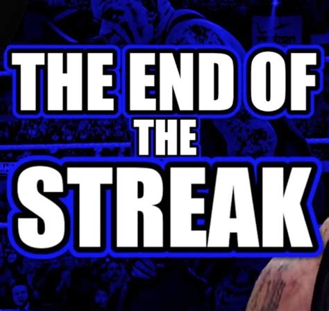 The Streak Ends — Ftvlive