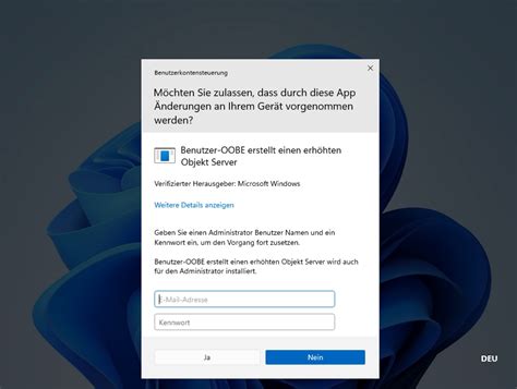 Uac Admin Prompt For Credentials In Oobe By Niklas Tinner Medium