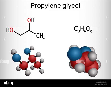 Propylene Glycol Structure