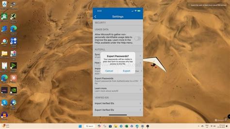 How To Import Or Export Passwords From Microsoft Authenticator