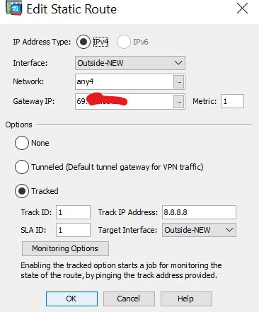 Solved ASA Dual WAN Configuration Primary WAN Static Secondary WAN DHCP Cisco Community