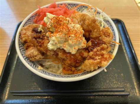 B級グルメ718 タルタル南蛮唐揚げ丼吉野家 京都烏丸五条店 京都の離婚相続事業承継はオールワン法律会計事務所京都弁護士会所属まで