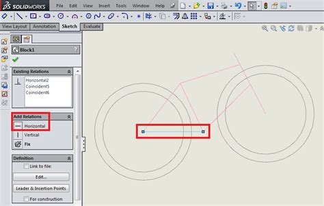 tutorial sketch blocks in solidworks 3d engineer
