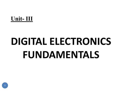 digital electronics notes pdf
