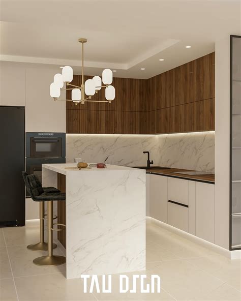 Безвременска комбинација на дрво мермер и бела пропратени со антрацит и златни акценти 🤍☕️🖤