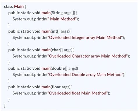 Ghanshyam Prajapati On Linkedin Can We Overload Main Method What Is
