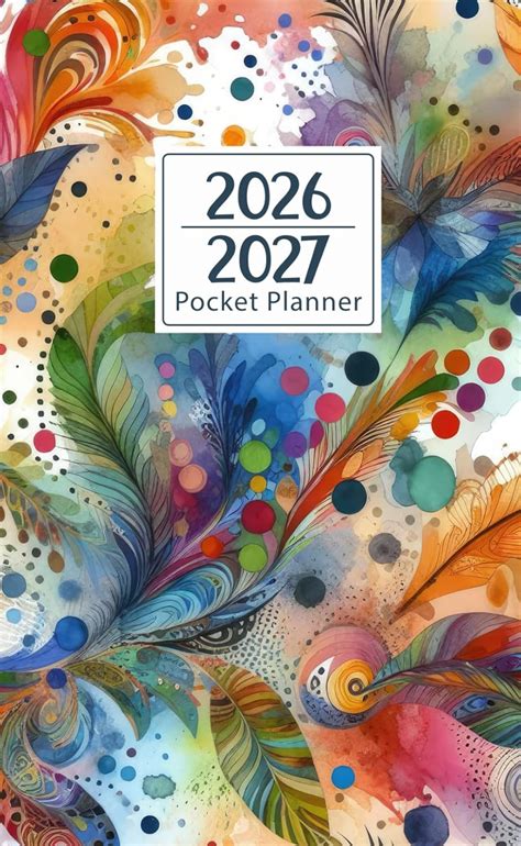 2026 2027 Pocket Planner 2 Year Pocket Calendar January