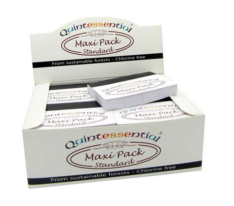 Quintessential Standard Maxi Pack Filter Tips Smoking Roach Cigarette