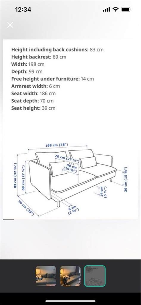 Ikea Soderham Sofa 5 Seater Furniture And Home Living Furniture Sofas