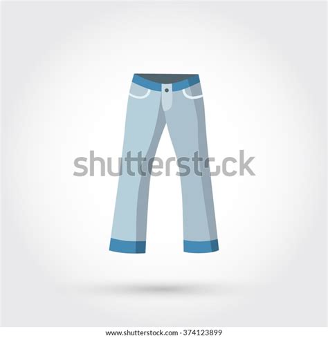 Front Back Side Views Mens Jeans เวกเตอร์สต็อก ปลอดค่าลิขสิทธิ์