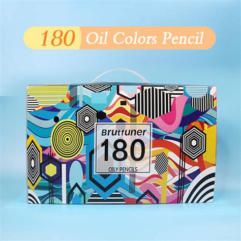 Карандаши цветные Brutfuner 12 72 180 260 масляные профессиональные для рисования грифели