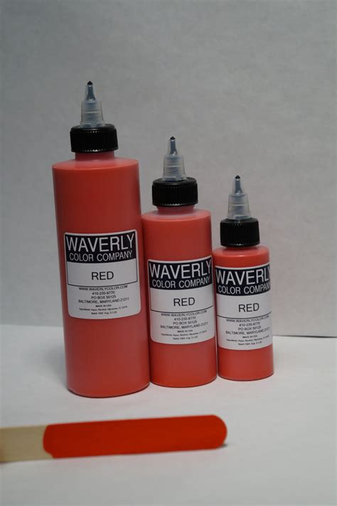 Red Waverly Color