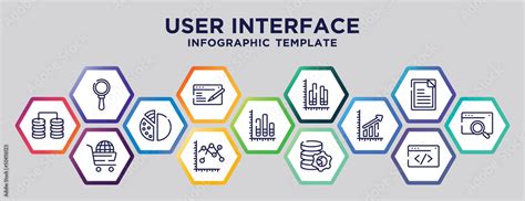 Hexagon Infographic Template Design Infographic Elements From User