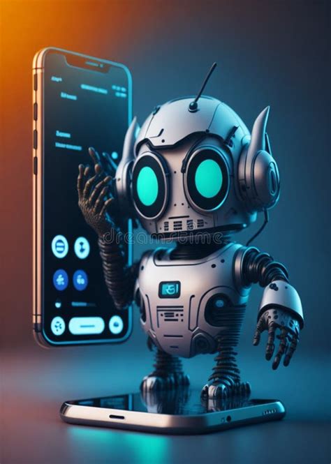 Chat Bot Gpt 3d Model Stock Illustration Illustration Of Machine 282740904