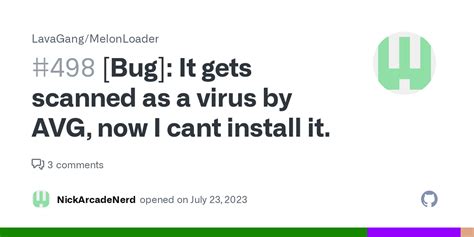 Bug It Gets Scanned As A Virus By Avg Now I Cant Install It · Issue 498 · Lavagang