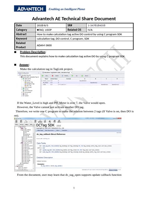 Iagfaqadam 3600 How To Make Calculation Tag Active Do Control By
