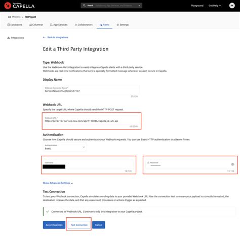 Webhook Integration For Capella Alerts Are Now Available