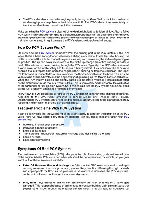 Car Filter Pcv Systemystem Pdf