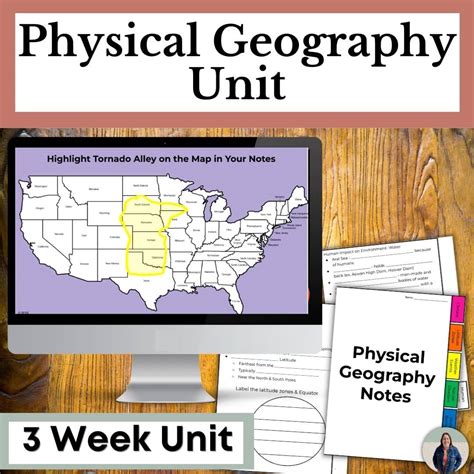 Physical Geography Unit With Guided Notes And Map Activities Sfseteach