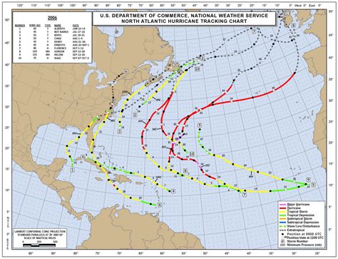 Hurricane Tracks 1851 2024