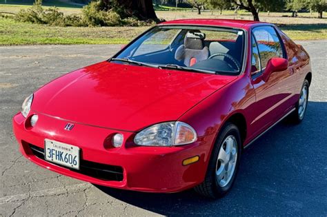 No Reserve One Owner 1993 Honda Civic Del Sol Si 5 Speed For Sale On