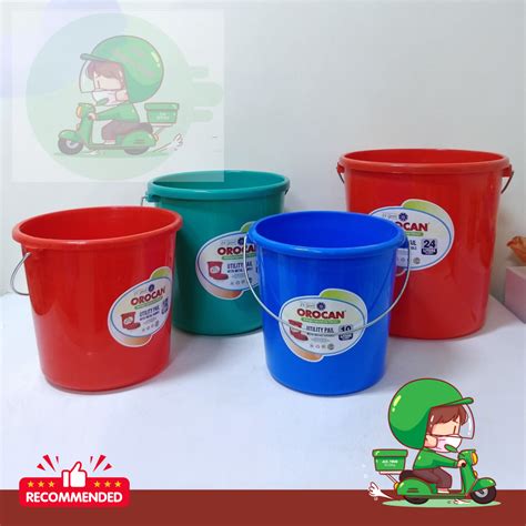 Orocan Pail Timba Matibay With Stainless Handle Lazada Ph