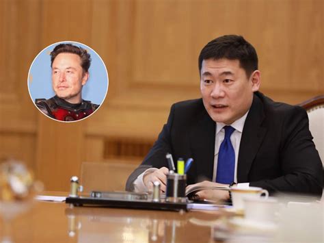 Э Маск Ерөнхий сайд Л Оюун Эрдэнэд хандан тантай ярих нь нэр төрийн хэрэг байлаа хэмээн