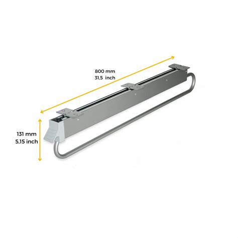Изтегляща се закачалка за гардероб Emuca Self 800mm Ka