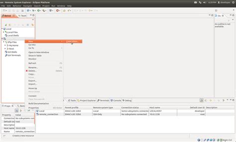 Remote System Explorer Setup For Eclipse Remote System Explorer Setup For Eclipse