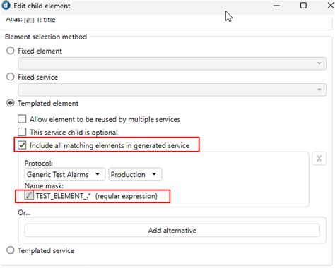 service template adding elements and automation dataminer dojo