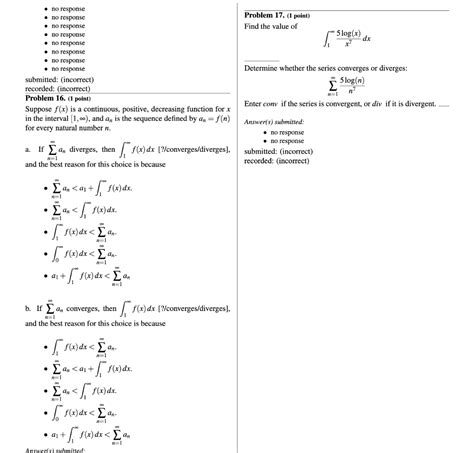 Solved Find All Values Of P For Which The Series Converges Chegg