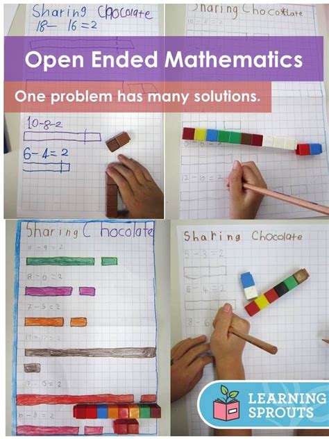 Open Ended Mathematics Problem Solving Tasks Help Cater To Different