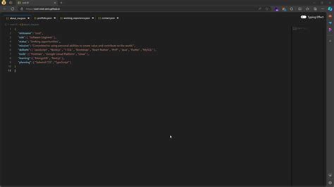 cool tien on linkedin personalwebsite vscode