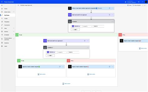 multilevel approval process with power automate nbold