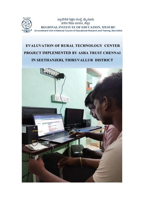 Rtc Seethanjeri Evaluation Report Asha Chennai