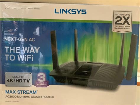 Linksys Ac2600 Router Computers And Tech Parts And Accessories Networking On Carousell