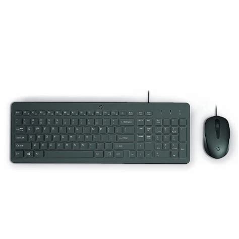 Keyboard Mouse Combo Hp 150 Wired Keyboard And Mouse Combo With Instant Usb Plug And Play 3