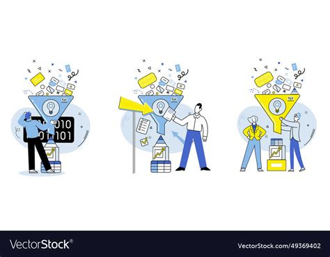 Predictive Analytics Finance And Economy Benefit Vector Image