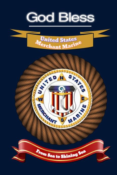 Plantilla De Marines Mercantes De Estados Unidos Usa Navy Ship