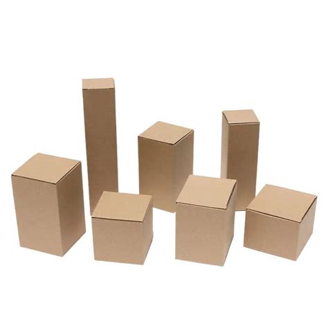 Customized Foldable Clamshell Corrugated Kraft Paper Package Boxes With