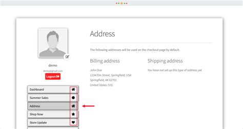 Custom User Dashboard For Woocommerce Woocommerce Marketplace
