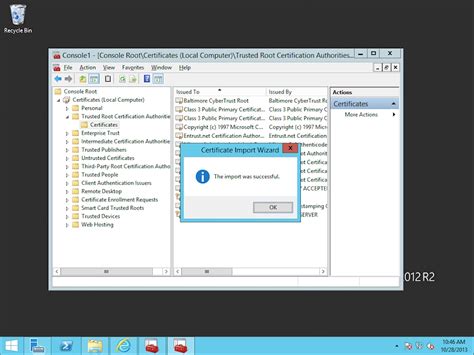 How Do I Install Entrust Root Certificate On Windows 2012 Server