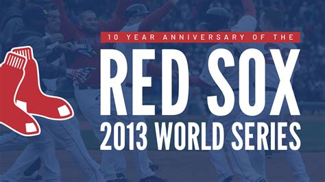 Six Underrated Moments From Red Sox 2013 World Series Run