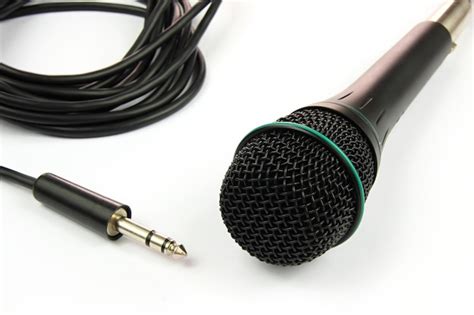 Premium Photo Microphone And Cable