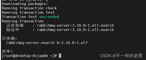 Linux安装rabbitmq详细教程最详细的图文教程） Csdn博客