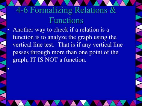 Ppt 4 6 Formalizing Relations And Functions Powerpoint Presentation Id 2162518