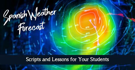 Weather Forecast In Spanish Script