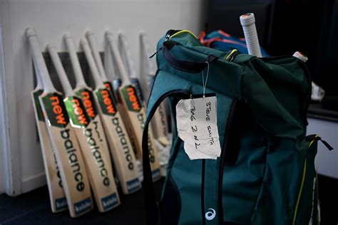 Steven Smith S Kit In The Dressing Room At The Oval ESPNcricinfo Com